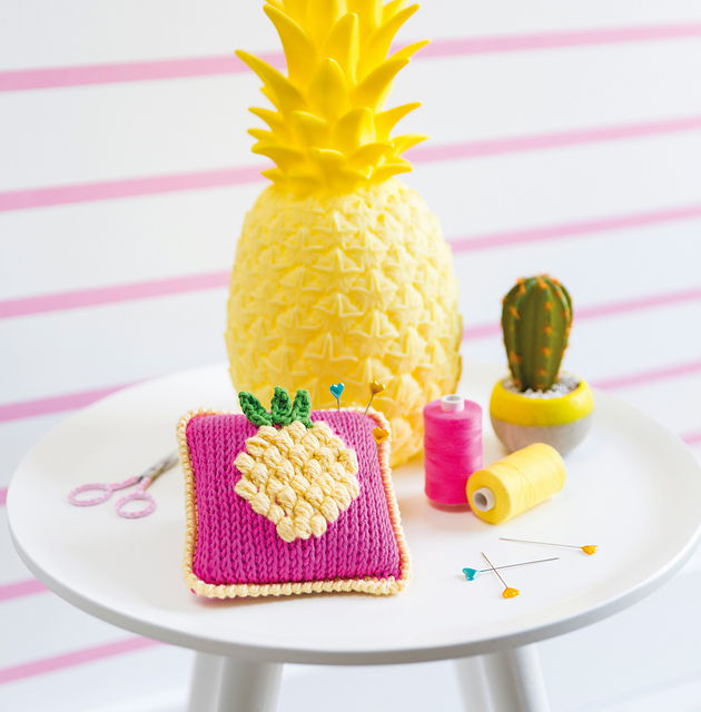 Ravelry: Pineapple Pincushion pattern by Poppy & Bliss (Michelle Robinson)