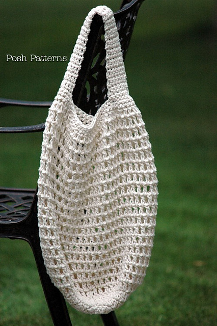 Ravelry: Easy Market Bag 281 pattern by Posh Patterns