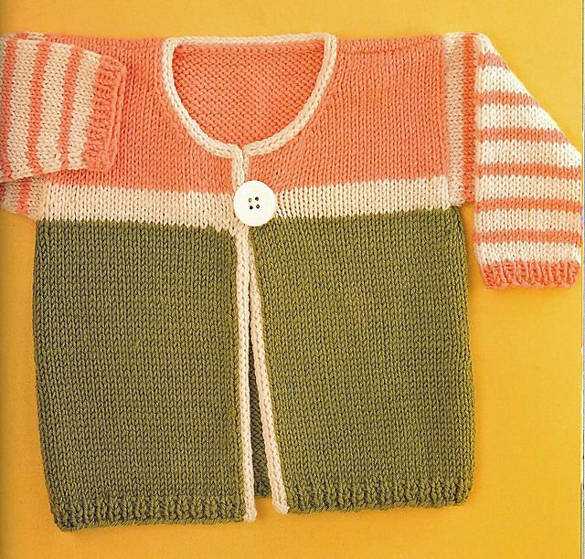 Ravelry: Colorblock Cardigan pattern by Cheryl Murray