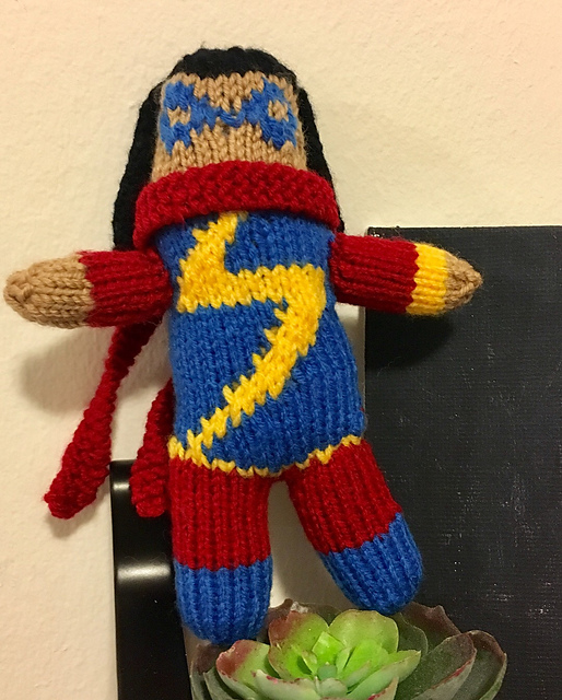 Ravelry: Ms. Marvel superhero pattern by Rose Kory