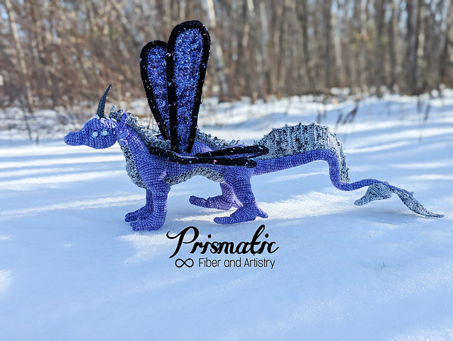 Ravelry: Space Dragon pattern by Prismatic Fiber and Artistry