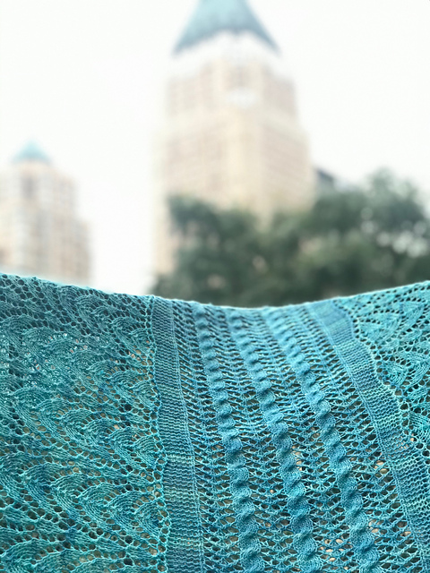 Ravelry: Frozen Shawl pattern by Christopher McGovern