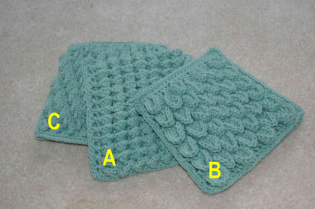 Ravelry: Mix and Match Bath Mitts pattern by Proper Trappings Designs