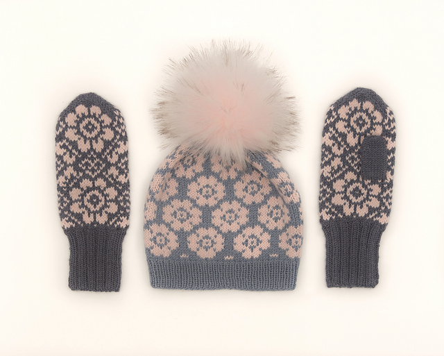 Ravelry: Mari Hat and Mittens pattern by Pam Powers