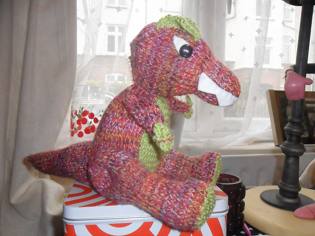 Ravelry: Allosaurus pattern by Tina Barrett