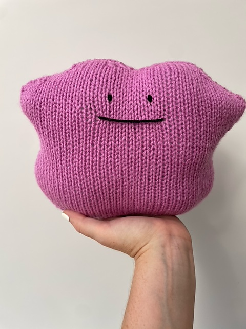 Ravelry: Ditto Pokemon Toy pattern by Emma Whittle
