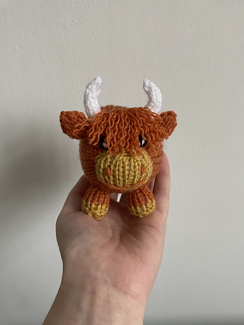 Ravelry: Highland Cow Toy pattern by Emma Whittle