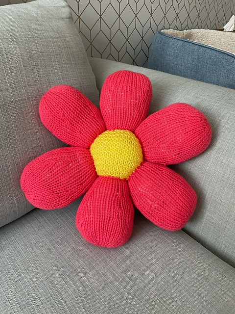 Ravelry: Flower Cushion pattern by Emma Whittle