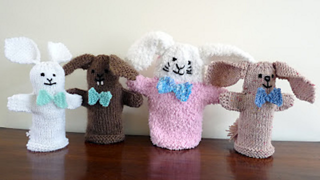 Ravelry: Bunny Rabbit Hand Puppet pattern by Janet McGregor