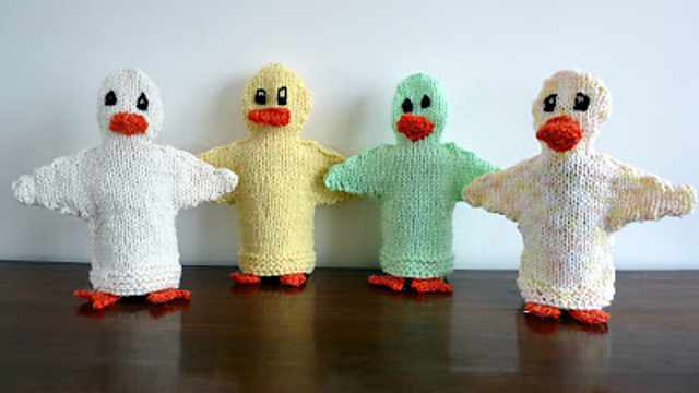 Ravelry: Duck Hand Puppet pattern by Janet McGregor