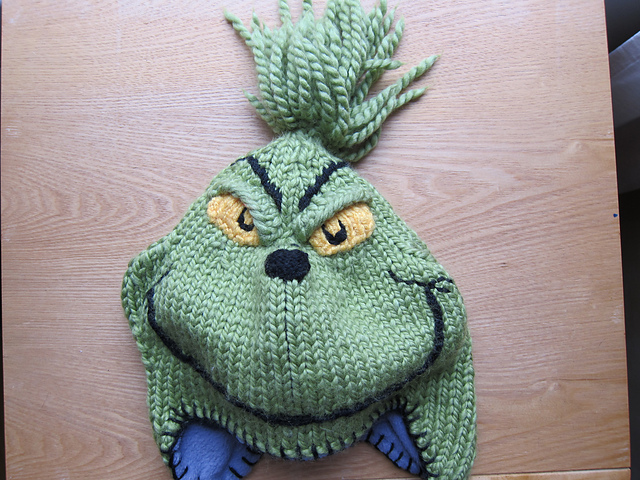 Ravelry: Grinch Hat pattern by Virginia Morley