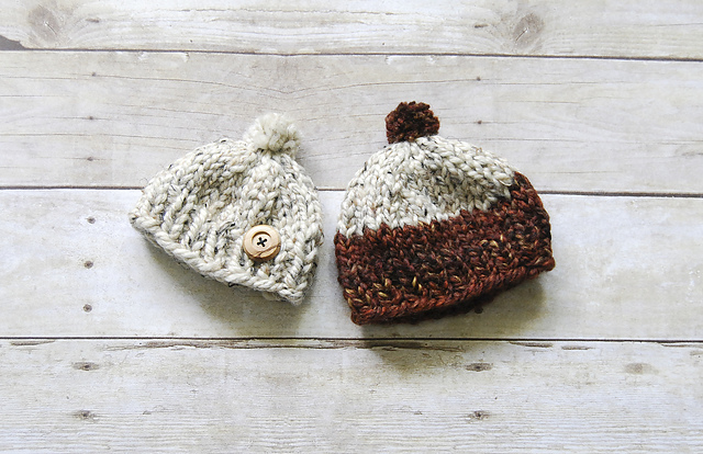 Ravelry: One Hour Baby Toque pattern by Purl & Co.