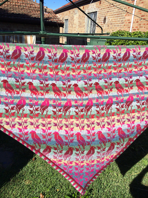 Ravelry: purlfairy's Bird shawl