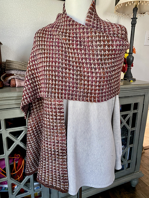Ravelry: Classic Tweed Wrap pattern by Ester Puente