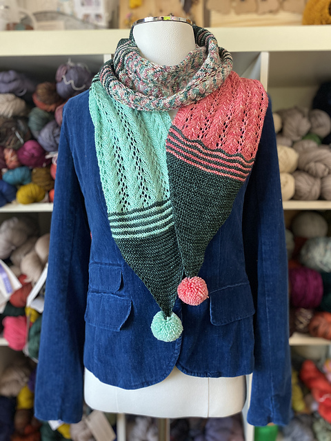 Ravelry: Spring Lace Scarf pattern by Ester Puente