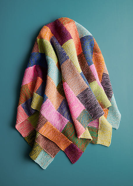 Ravelry: Color Brick Road Blanket pattern by Purl Soho