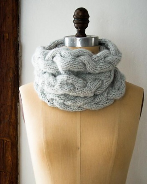 Ravelry: Braided Cable Cowl pattern by Purl Soho