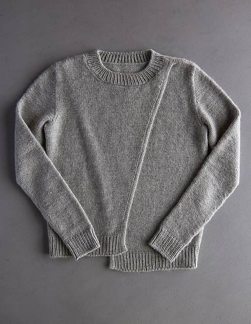 Ravelry: M.Patmos Crossover Crewneck pattern by Purl Soho