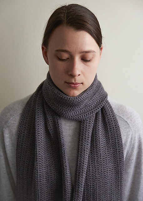 Ravelry: Ripples Scarf pattern by Purl Soho