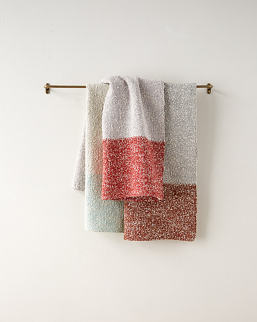 Ravelry: Colorblock Hand Towels pattern by Purl Soho