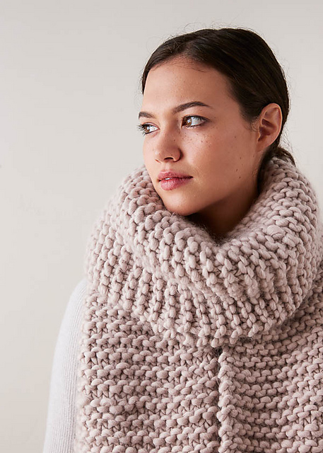 Ravelry: Giant Garter Scarf pattern by Purl Soho