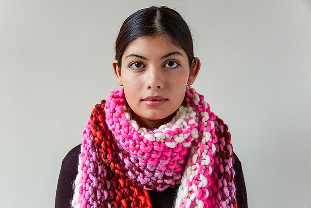 Ravelry: Color Flux Scarf pattern by Purl Soho