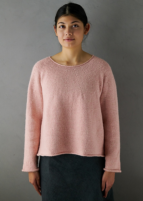 Ravelry: Fundamental Top-Down Pullover pattern by Purl Soho