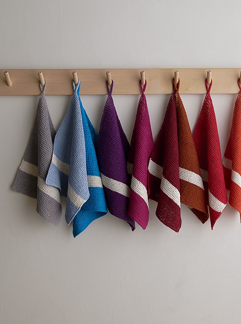 Ravelry: Simple Stripe Washcloth pattern by Purl Soho