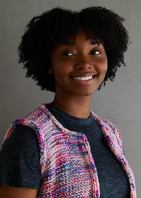 Ravelry: Drift Vest In Lovebird pattern by Purl Soho