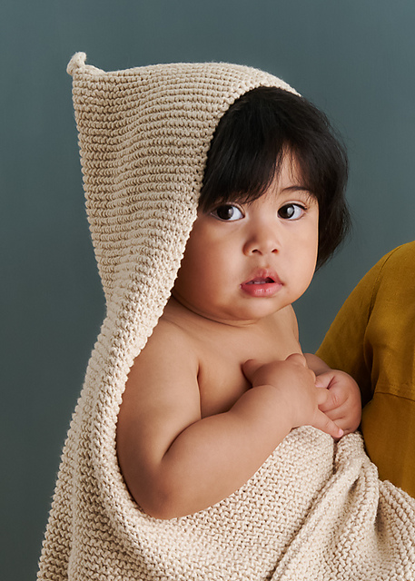 Ravelry: Kid’s Bathtime Towel pattern by Purl Soho