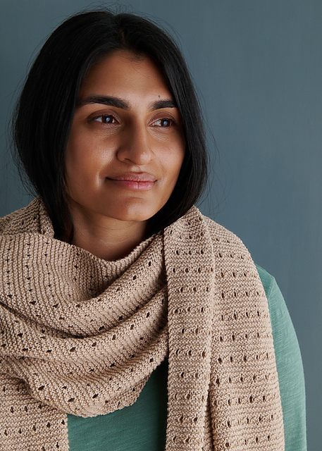 Ravelry: Dotty Wrap pattern by Sarah Opie