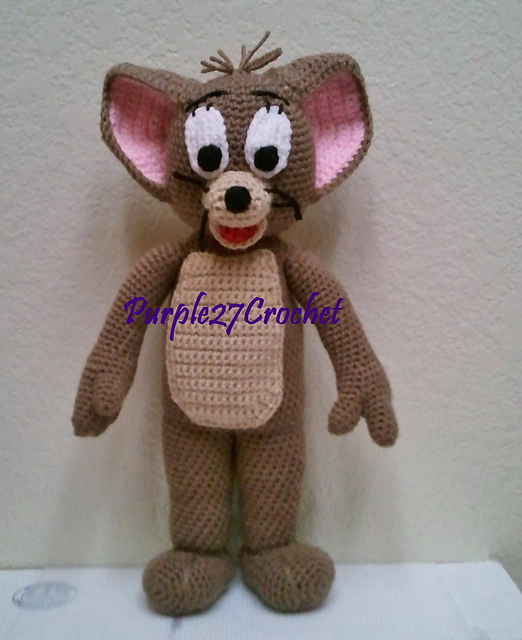 Ravelry: Crochet Jerry the Mouse pattern by Purple27Crochet