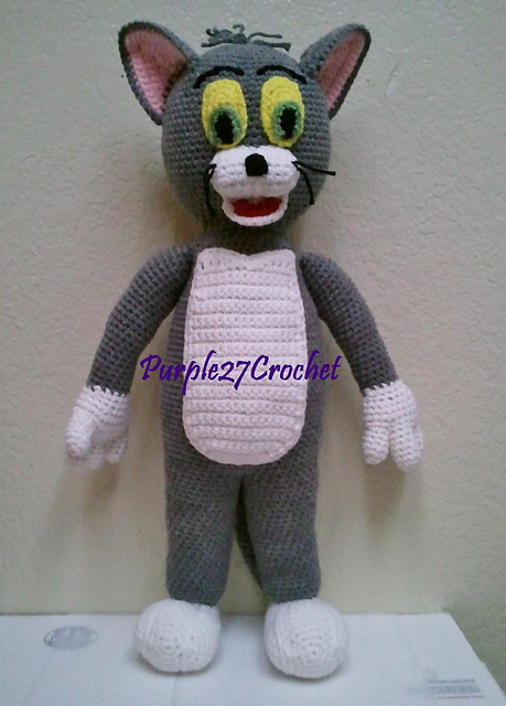 Ravelry: Crochet Tom the Cat pattern by Purple27Crochet