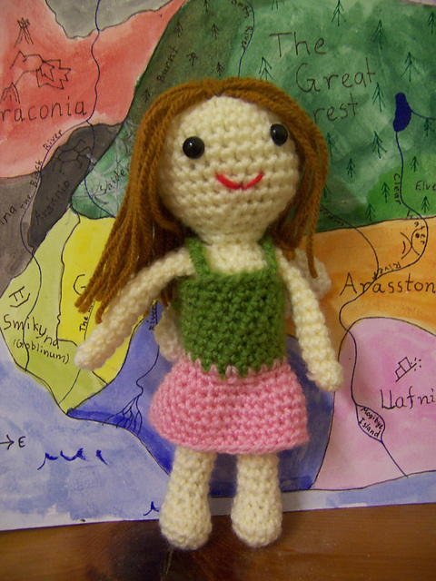 Ravelry: Ami Dress Up Doll pattern by Catmint Dragon