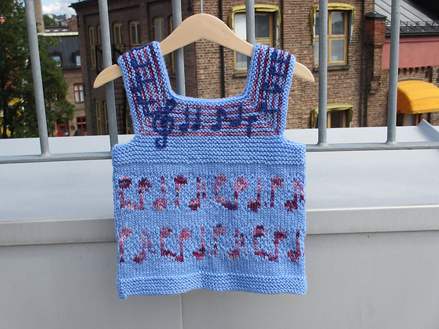 Ravelry: Music Notes Chart pattern by Kate Strikker