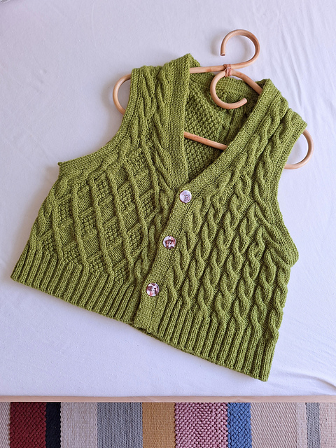 Ravelry: Ember Vest pattern by Bella Helms