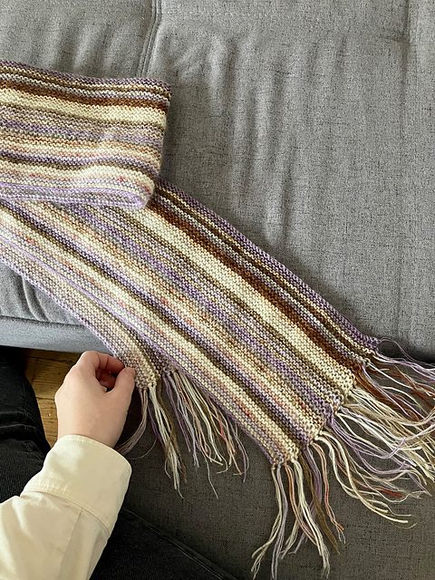 Ravelry: Mille Scrappy Scarf pattern by Bella Helms