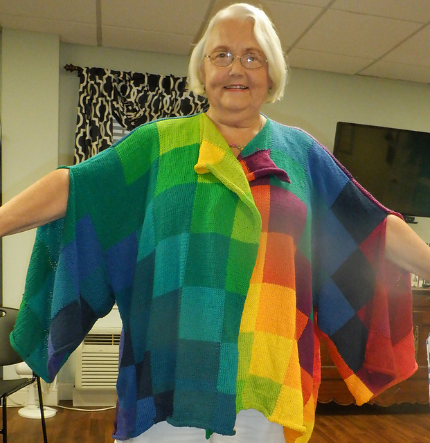 Ravelry: Rainbow Cardigan #209 pattern by Helen Hamann