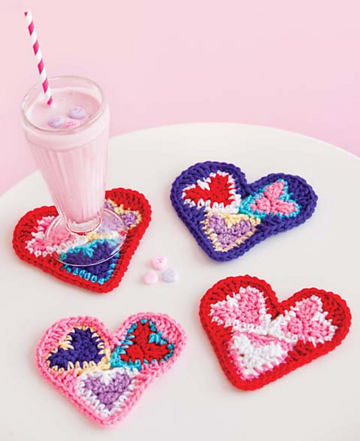 Ravelry: Justify My Love Coasters pattern by Susan Lowman