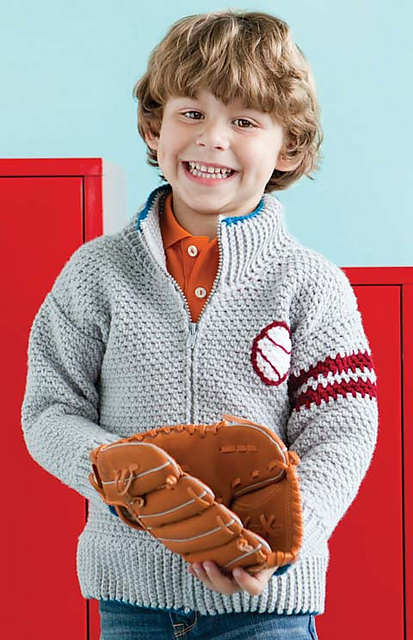 Ravelry: Spring Training Jacket pattern by Amanda Saladin