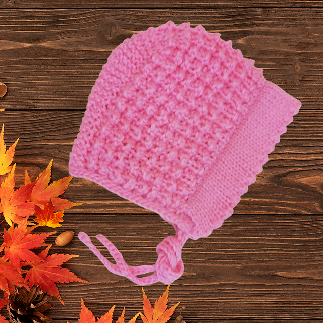 Ravelry: Easy Baby Bonnet pattern by Easyknitstudio