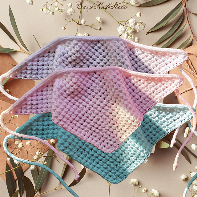 Ravelry: Boho Snowflake Kerchief pattern by Easyknitstudio