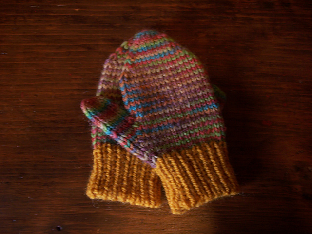 Ravelry: Rainbow Mittens pattern by Vanessa Bentley