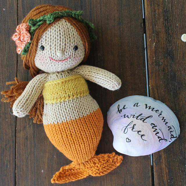 Ravelry: Kaikaina the Mermaid pattern by Rachel Borello Carroll