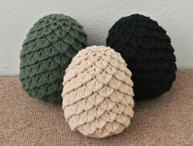 Ravelry: Game of Thrones Inspired Dragon Egg pattern by Rachael Fulcher