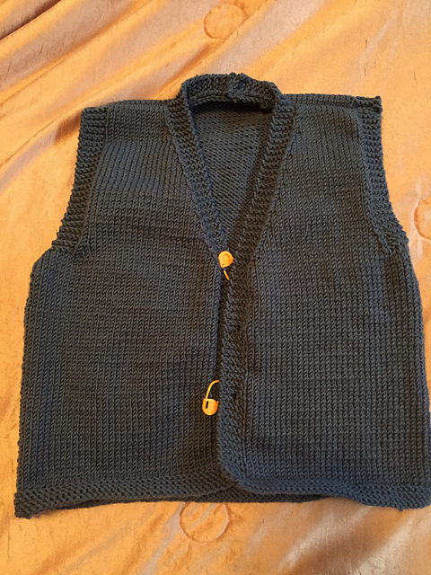 Ravelry: #35 Kids' Vests pattern by The Yarn Girls