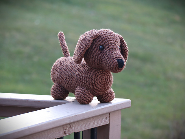 Ravelry: Dachshund Wiener Dog pattern by Rachel Wisneski