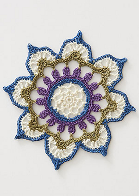 Ravelry: Champa Mandala pattern by Lior Carlson