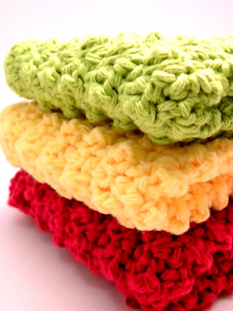 Ravelry: Square Nubby Dishcloth pattern by Rachel Polen