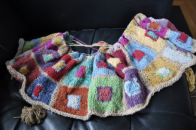 Ravelry: Madras Throw & Cushion: Throw pattern by Kaffe Fassett